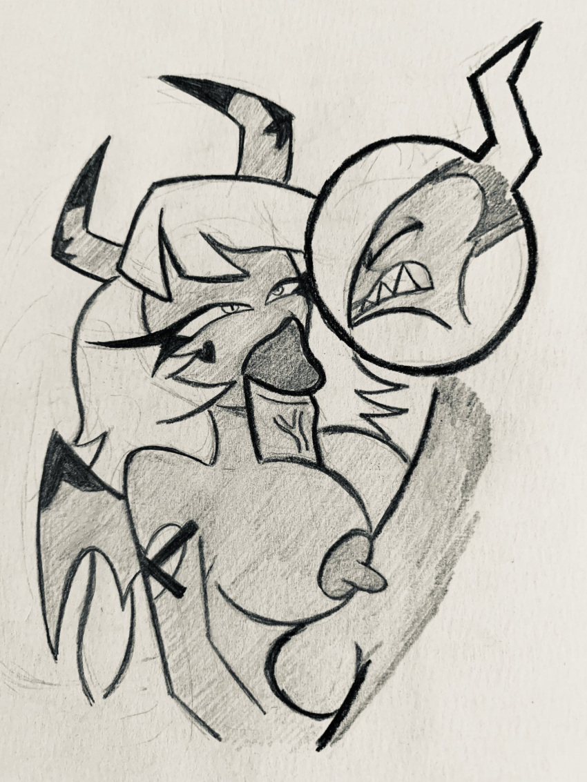 Rule 34 1boy 2demons Big Breasts Big Penis Blitzo Helluva Boss 3548