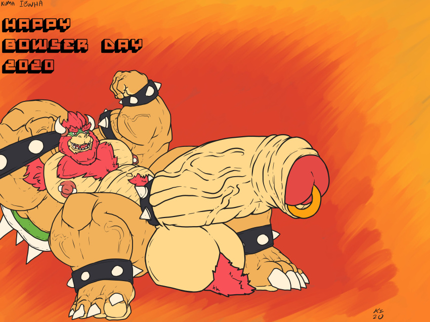Rule 34 Abs Biceps Bowser Cock Ring Furry Gay Hyper Hyper Balls Hyper Genitalia Hyper Penis