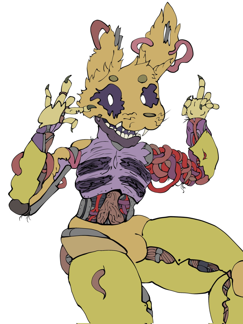 Rule 34 Animatronic Anthro Bulge Burntrap Claws Clothing Fangs Five Nights At Freddys Five