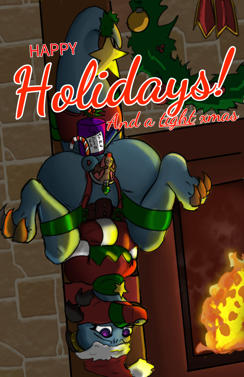 Rule 34 Absurd Res Anal Anal Sex Anthro Bondage Bound Chastity Cage Chastity Device Christmas