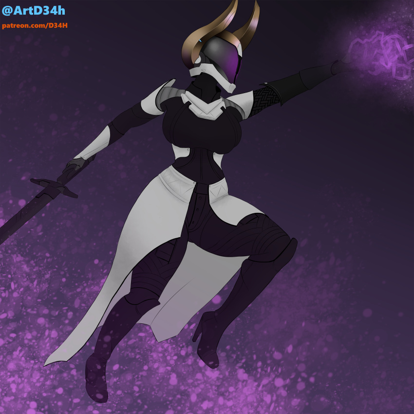 Rule 34 Boots Bungie D34h Destiny Game Guardian Destiny High Heels Jumping Warlock