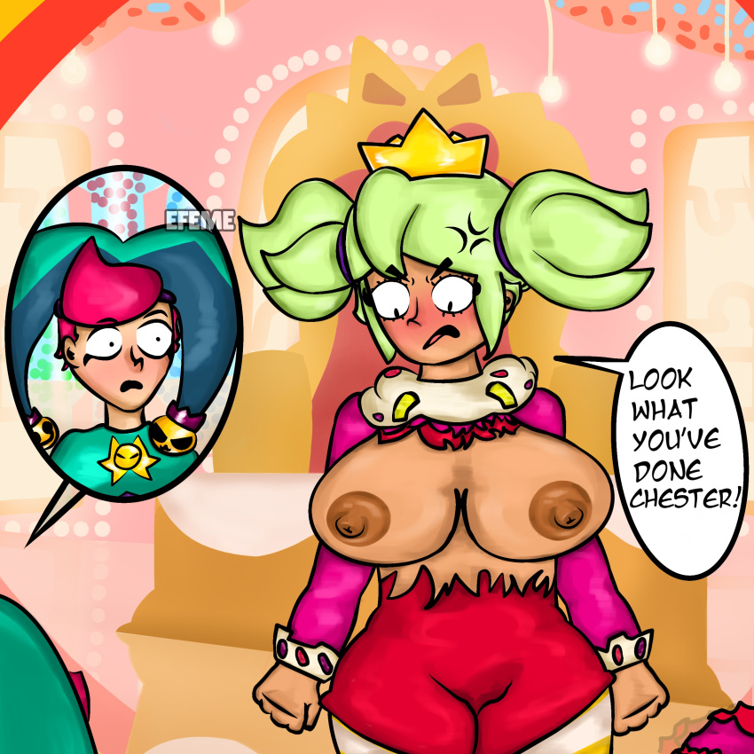 Rule 34 Big Breasts Blush Brawl Stars Chester Brawl Stars Female