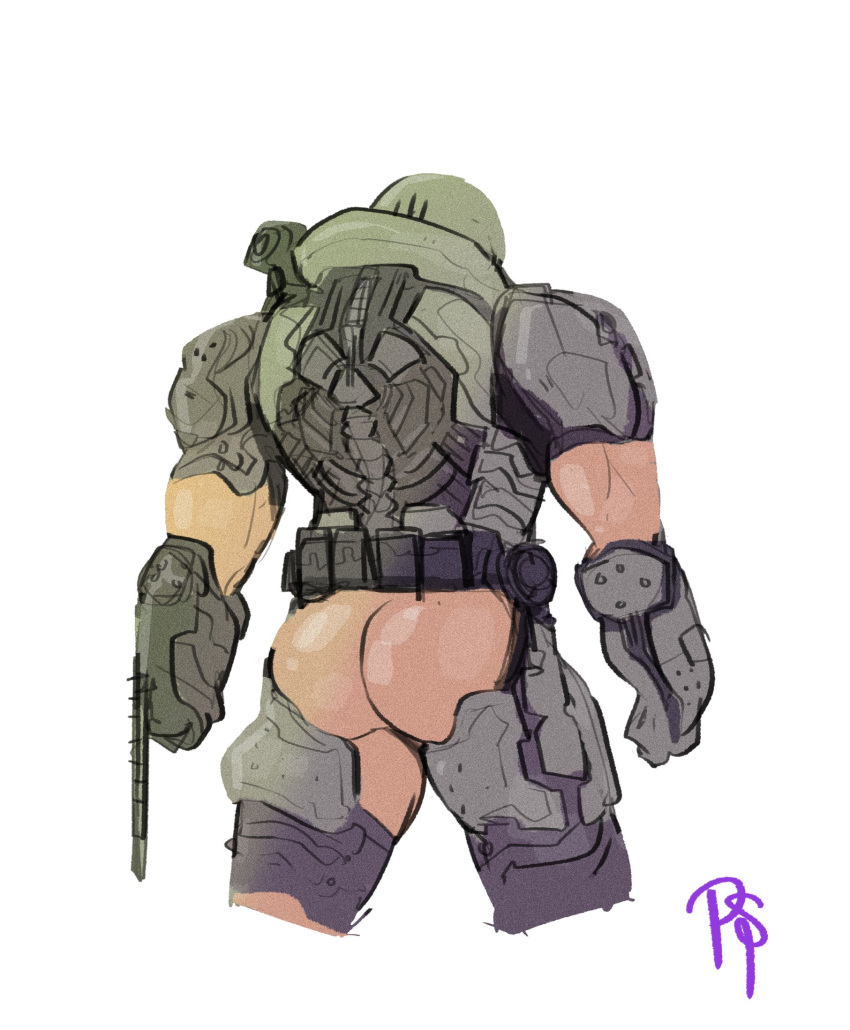 Rule 34 1boy 2020 2020s Armor Ass Ass Focus Big Muscles Butt Butt 3661