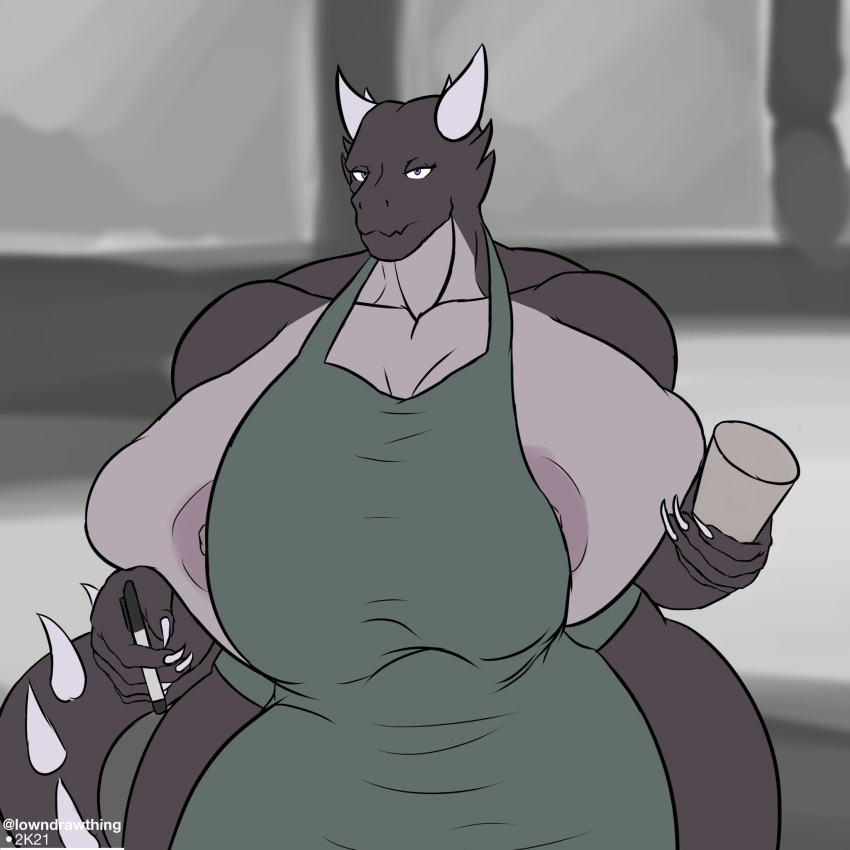 Rule 34 2d Anthro Apron Ender Dragon Female Female Only Gigantic 1248
