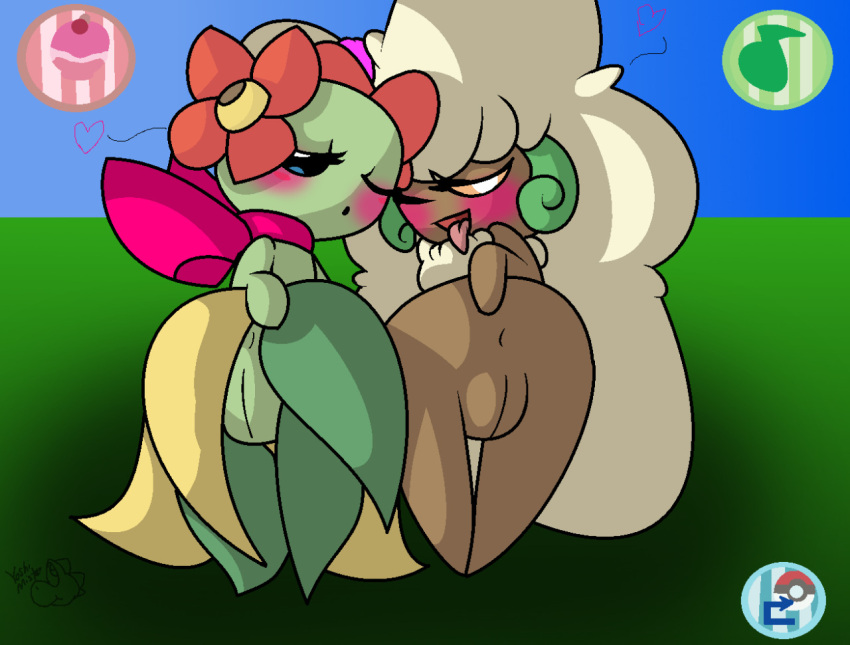 Rule 34 2girls Bellossom Multiple Girls Pokémon Species Pokemon Whimsicott Yoshimister 7300341