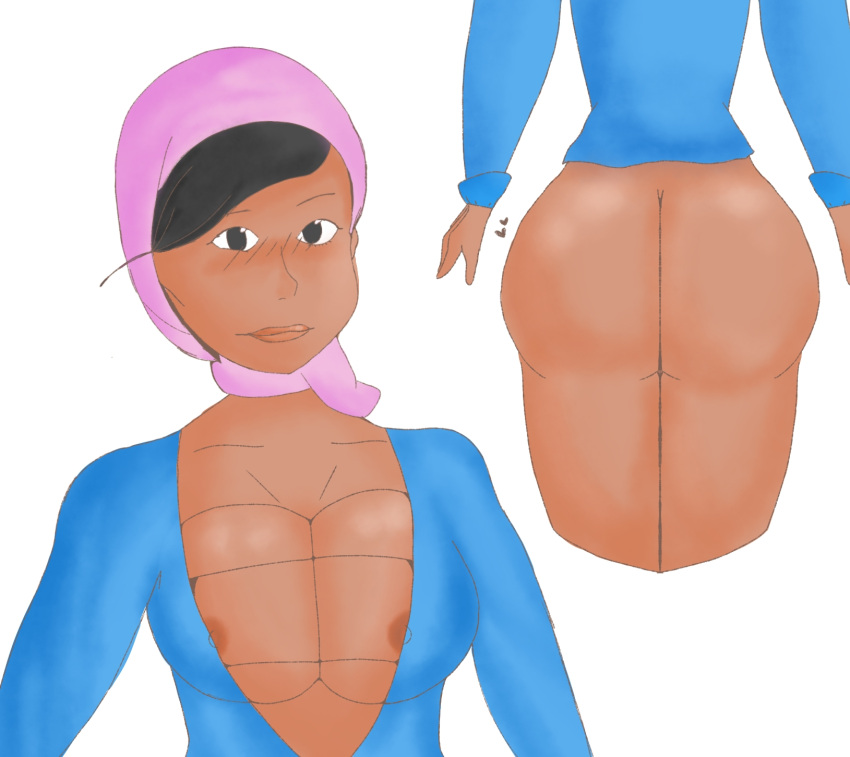 Rule 34 Arabian Ass Blush Breasts Clothing Dark Skin Duolingo Female