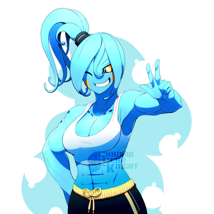 Rule 34 1girls Abs Athletic Female Blue Skin Dragon Ball Dragon Ball 4920