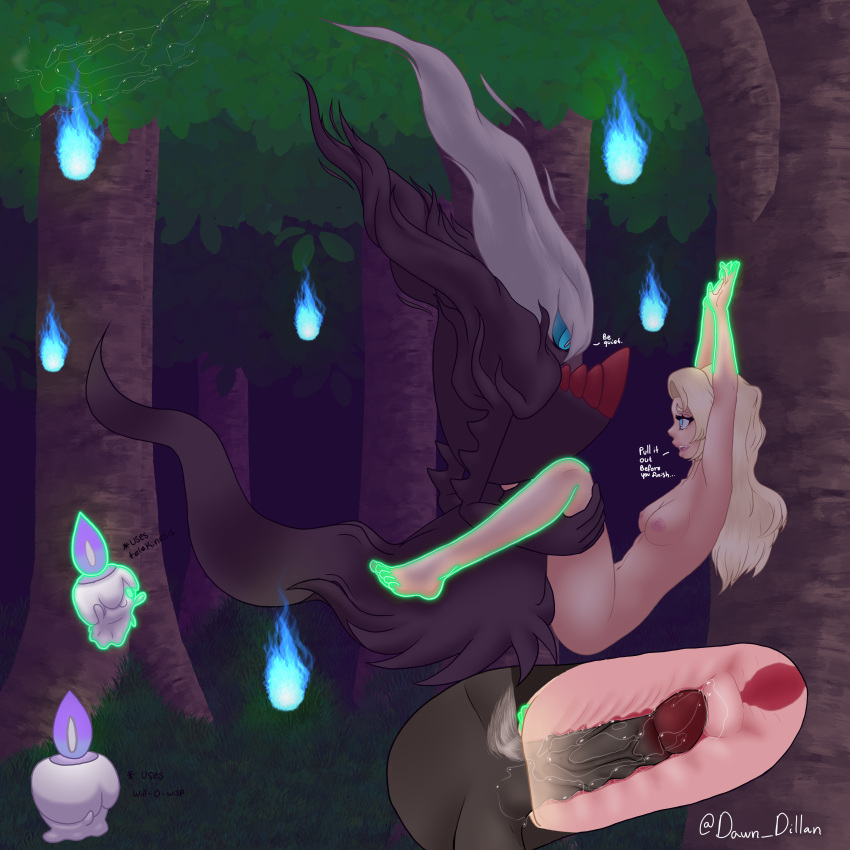 Rule 34 Darkrai Dawn Dillan Interspecies Litwick Pokémon Species Pokemon Pokemon Species