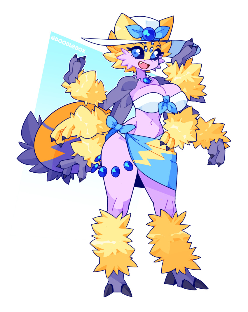 Rule 34 Anthro Big Breasts Breasts Doodledox Female Galvantula Insect Girl Pokémon Species