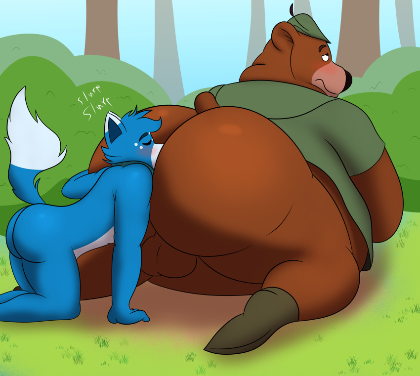 Rule 34 Absurd Res Anal Anthro Anus Ass Backsack Balls Bear Belly Big