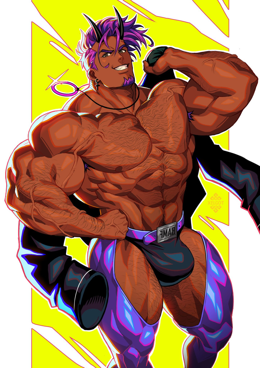Rule 34 Big Bulge Bulge Dark Skinned Male Dark Skin Horns Huge Bulge 6991