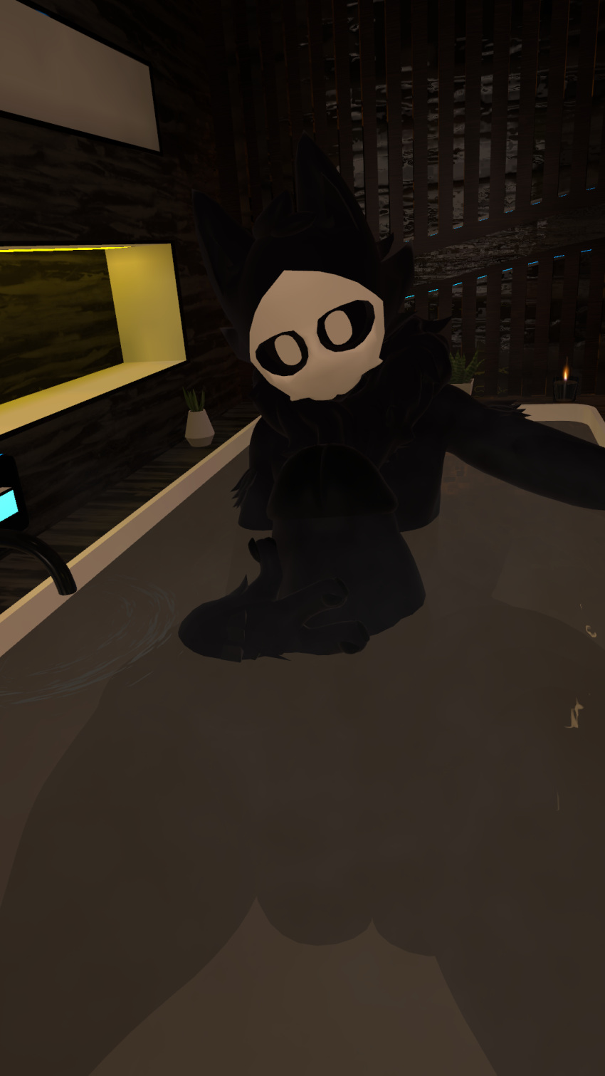 Rule 34 Bath Big Penis In Tub Looking At Viewer Ready To Fuck Thick Cock Thick Thighs Vrchat