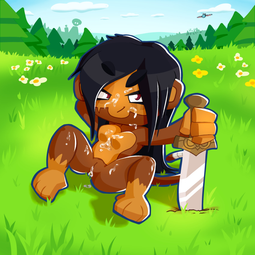 Rule 34 1girls Bandages Bedroom Eyes Big Eyebrows Black Eyebrows Black Hair Blade Bloons Td 6