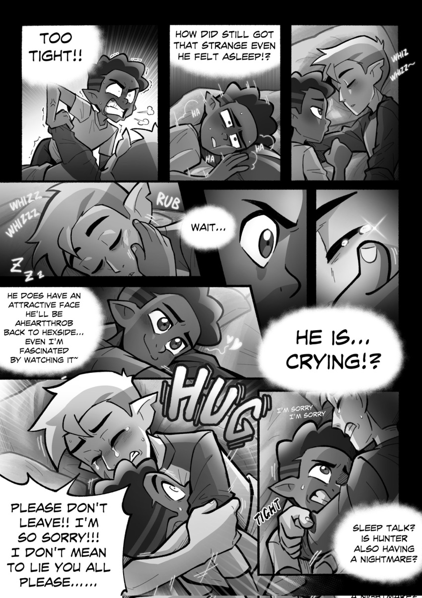 Rule 34 2boys English Text Gus Gus Porter Hunter The Owl House Male 2430