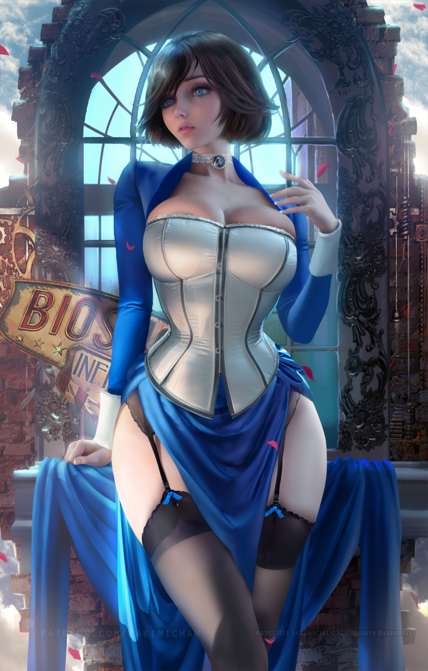 Rule 34 1girls Absurd Res Absurdres Arm Support Big Breasts Bioshock