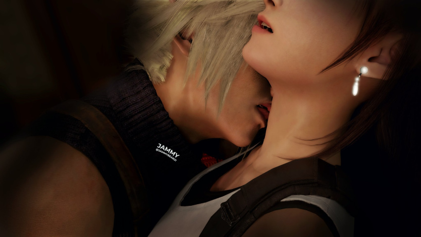 Rule 34 3d Big Breasts Blender Breasts Cloud Strife Final Fantasy