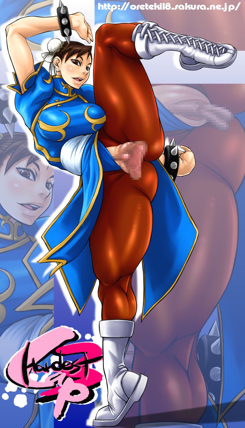 Rule 34 Bracelet Breasts Brown Eyes Brown Hair Capcom Censored China 3916