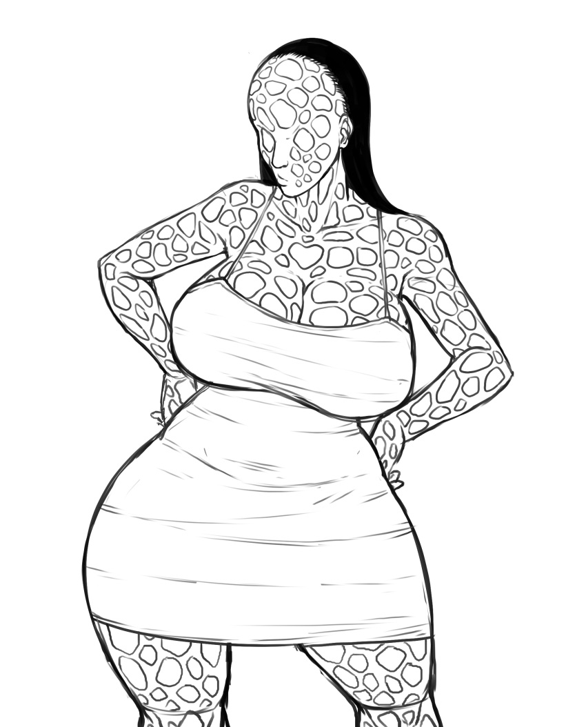 Rule 34 Ecchi Huge Breasts Monster Monster Girl Morelo Thick Thighs Thighs Trypophobia 13677044