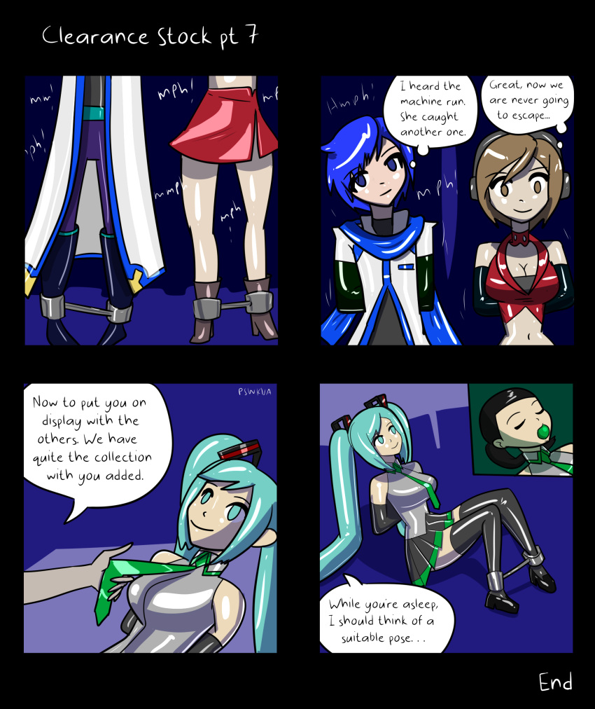 Rule 34 Ankle Cuffs Ball Gag Comic Comic Page End Page English Text 9398