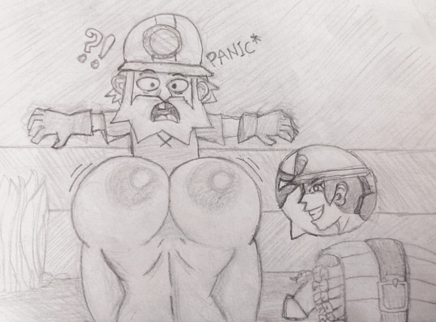 Rule 34 Aggressive Ass Big Breasts Bra Brawl Stars Breasts Dynamike Brawl Stars Jacky Brawl