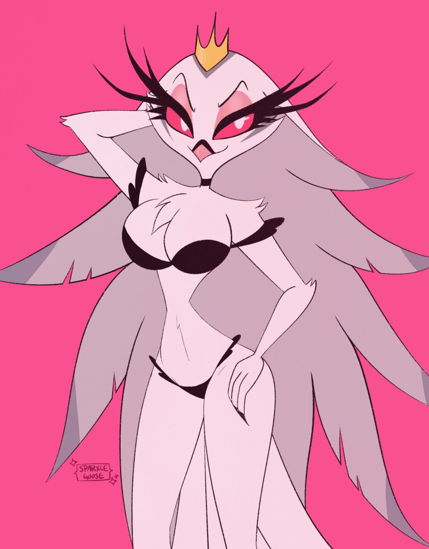Rule 34 Anthro Avian Avian Demon Beak Big Breasts Bikini Bird Breasts 9449
