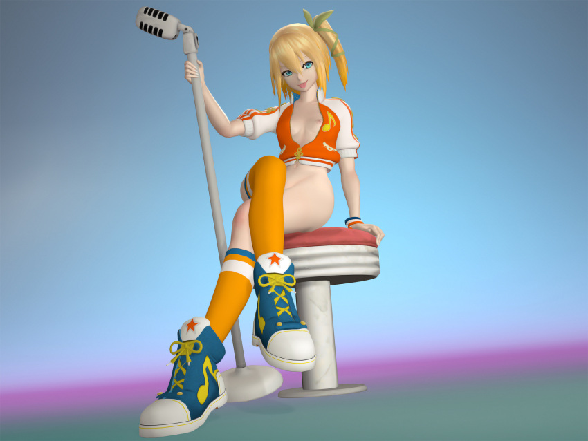 Rule 34 3d P Alternative Costume Blonde Hair Blue Eyes Boombadaboom 9532