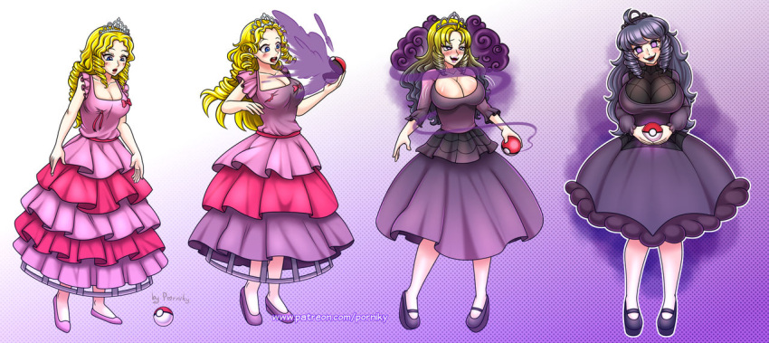 Rule 34 2022 Blonde Hair Blush Caelia Hex Maniac Hexification Hypnosis Light Skinned Female