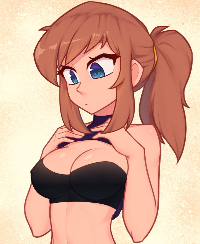 Rule 34 1girls A Hat In Time Bare Shoulders Black Underwear Blue Eyes