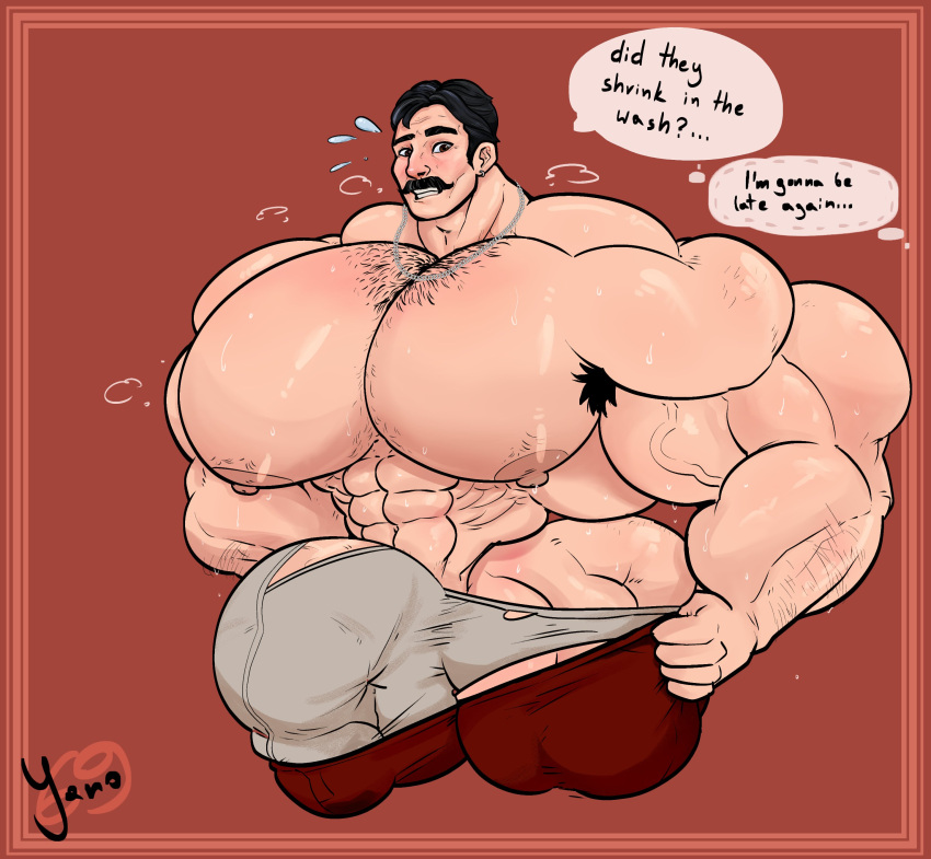Rule 34 69yano69 Abs Biceps Gay Hyper Hyper Balls Hyper Genitalia