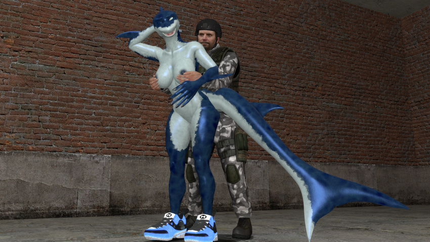 Rule 34 3d Black Mesa Blackmesa Female Furry Furry Shark Garrys Mod Garrysmod Half Life Half