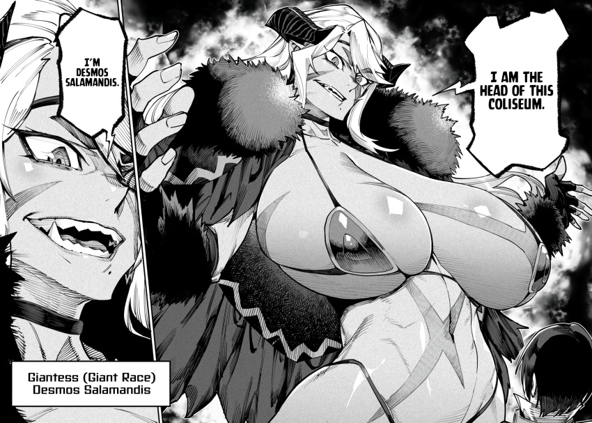 Rule 34 1girls Amazon Big Breasts Bigger Female Bikini Armor Breasts Choker Cloak Dark Skinned