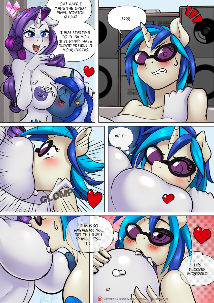 Rule 34 Anthro Anthrofied Areola Big Breasts Blush Bodily Fluids