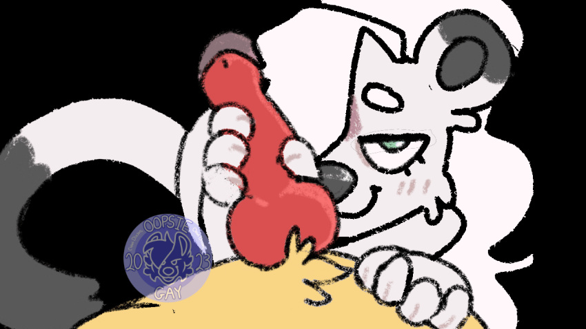Rule 34 4 Fingers Ambiguous Species Animated Anthro Black Nose Blinking Blush Claws Dipstick