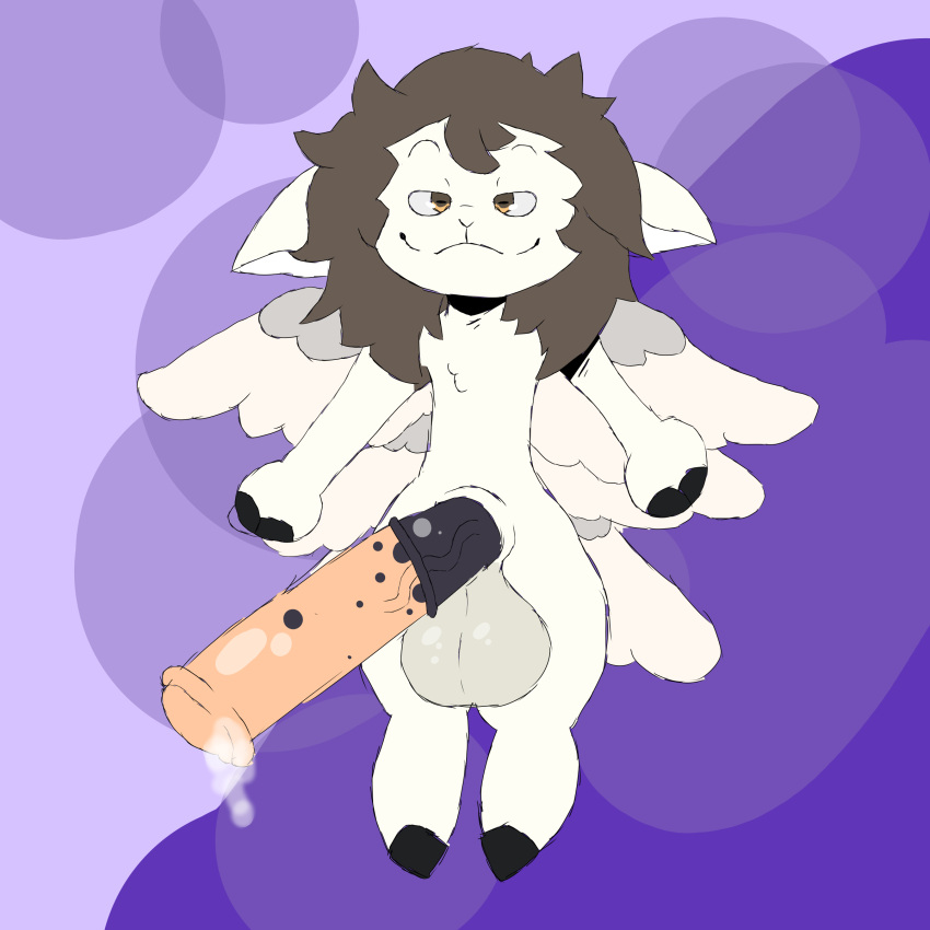 Rule 34 Absurd Res Anthro Balls Big Balls Big Penis Bodily Fluids Bovid Caprine Fur Genital