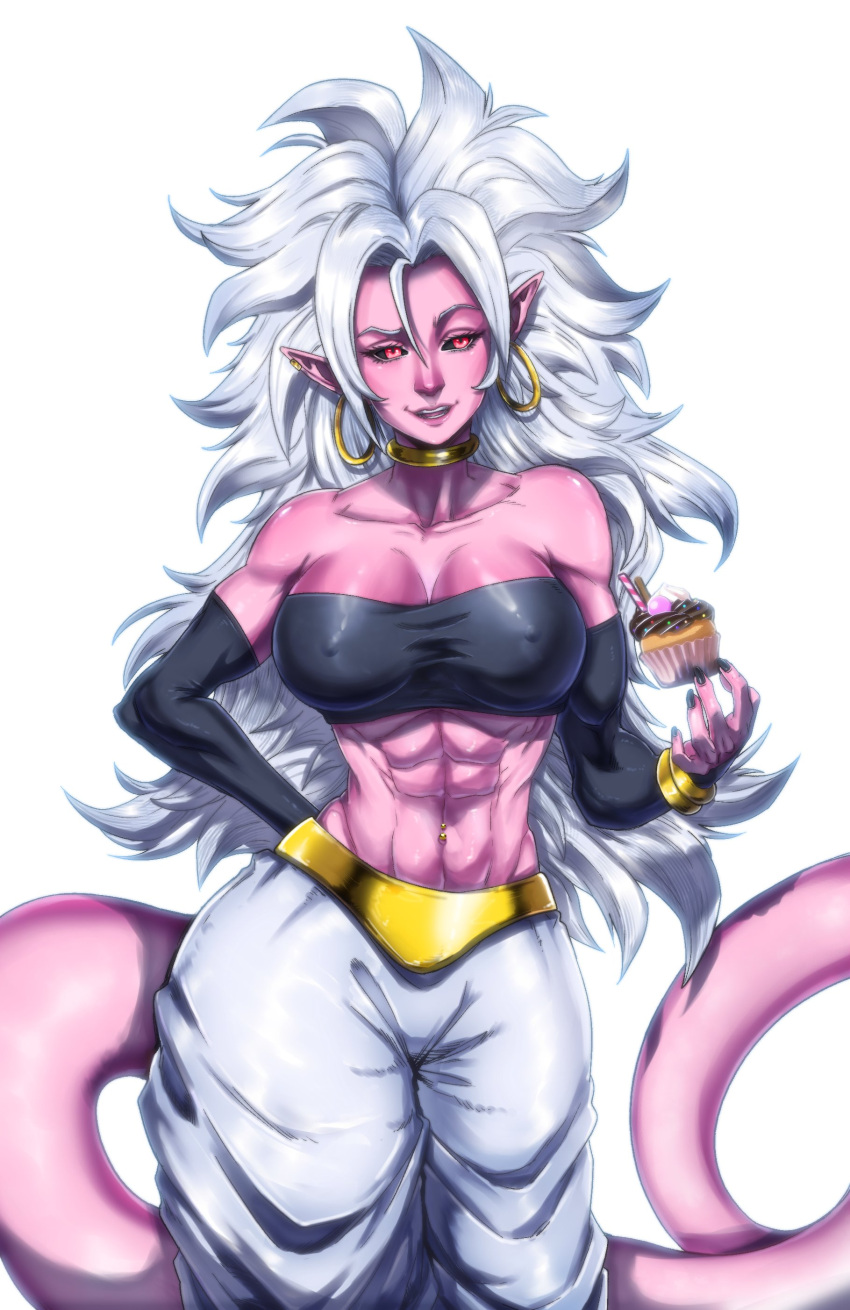Rule 34 1girls Abs Android 21 Android 21 Evil Athletic Female Belly