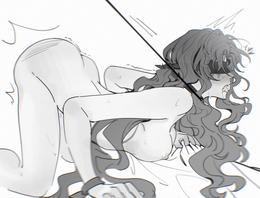 Rule 34 1girls Ass Up Blindfold Blindfolded Collar Collar And Leash