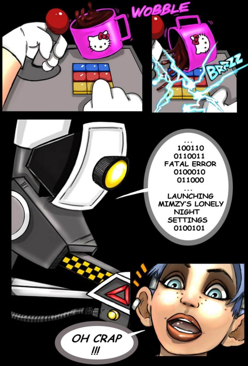 Rule 34 1girls Blizzard Entertainment Comic Comic Page Dialogue Gnome