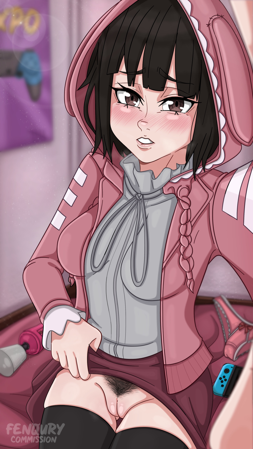Rule 34 1girls Alternate Version Available Blush Bunny Ears Coat Dbd 6775