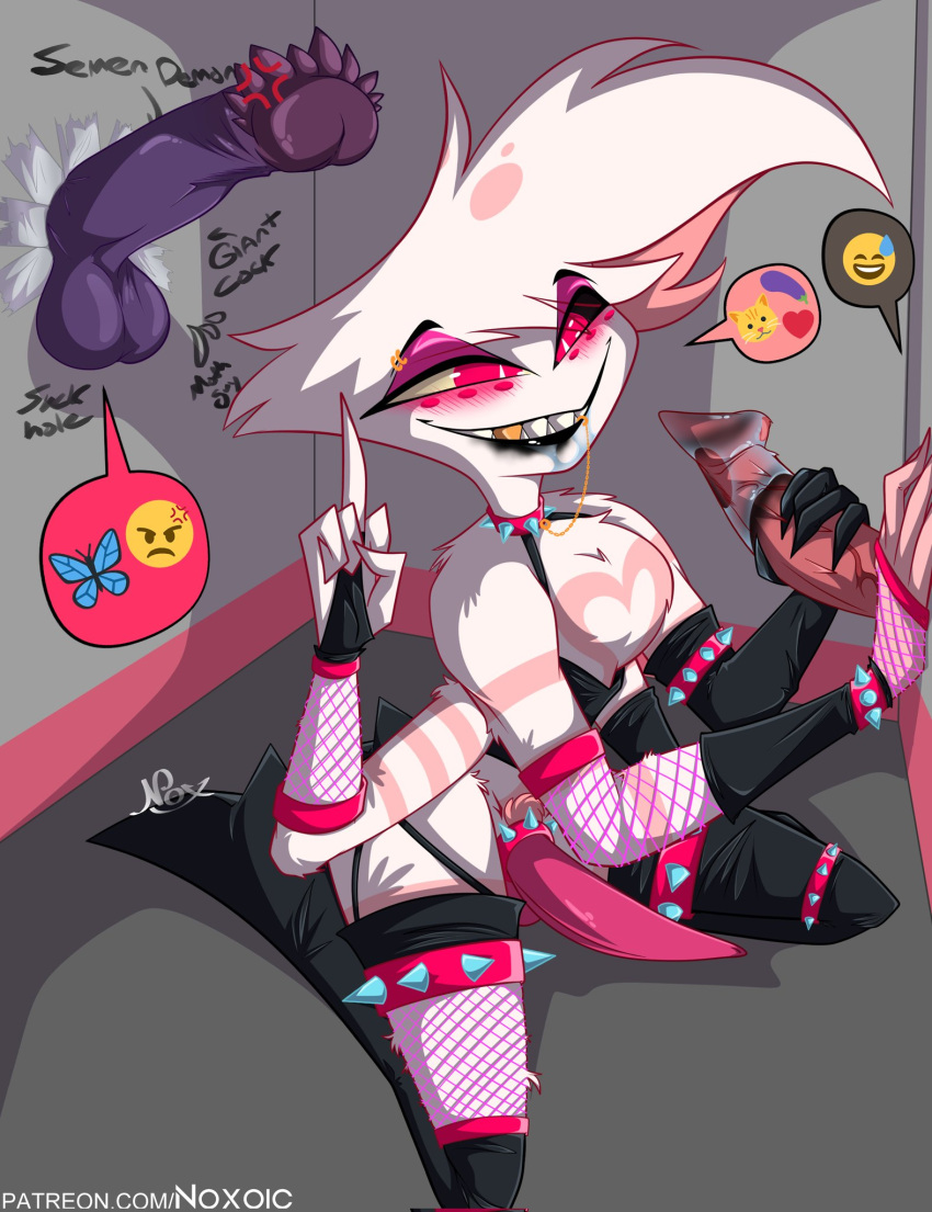 Rule 34 3boys Angel Dust Hazbin Hotel Arachnid Balls Big Penis 3996