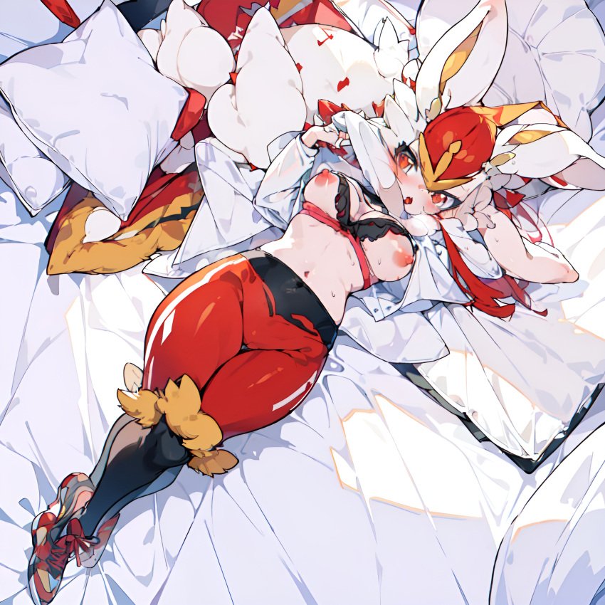 Rule 34 Ai Generated Anthro Cinderace Female Cinderace Game Freak 4999