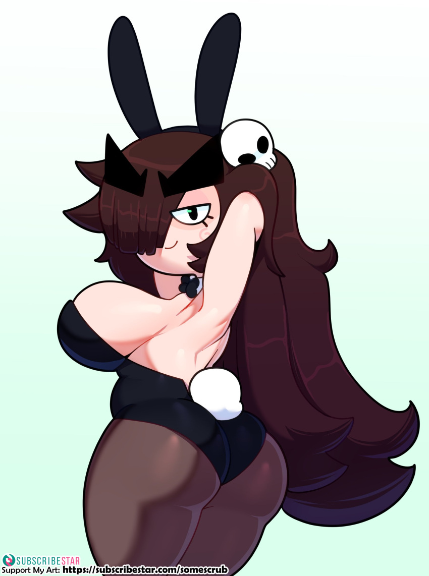 Rule 34 1girls Arms Behind Head Ass Back Arch Big Breasts Big