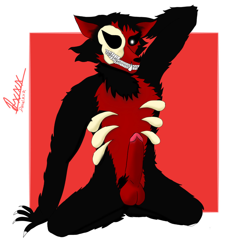 Rule 34 1boy Amon Wolf Oc Dani Artist Devil Devil Wolf Furry Male 9339