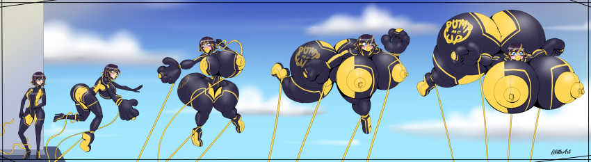Rule 34 1girls Air Inflation Ass Ass Expansion Balloon Balloon