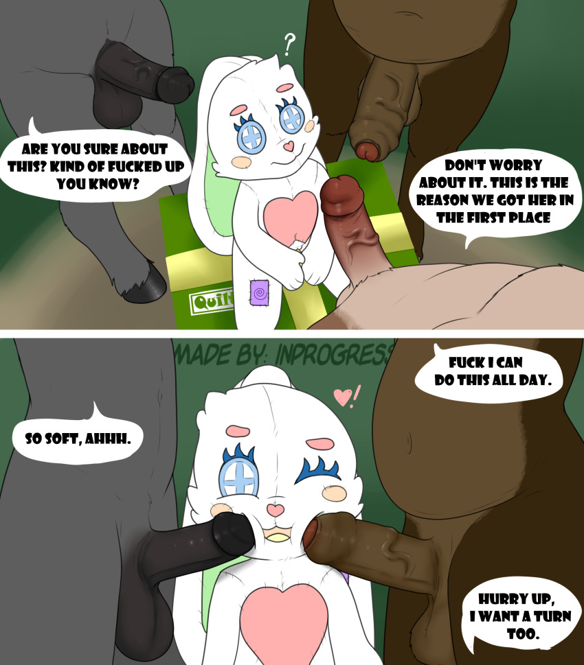 Rule 34 Absurd Res Animate Inanimate Anthro Anthro Only Balls Bear Deer Dialogue English Text