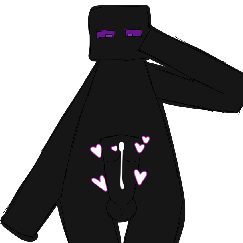 Rule 34 Boner Dick Enderman Hearts Male Male Only Minecraft Minecraft 5377