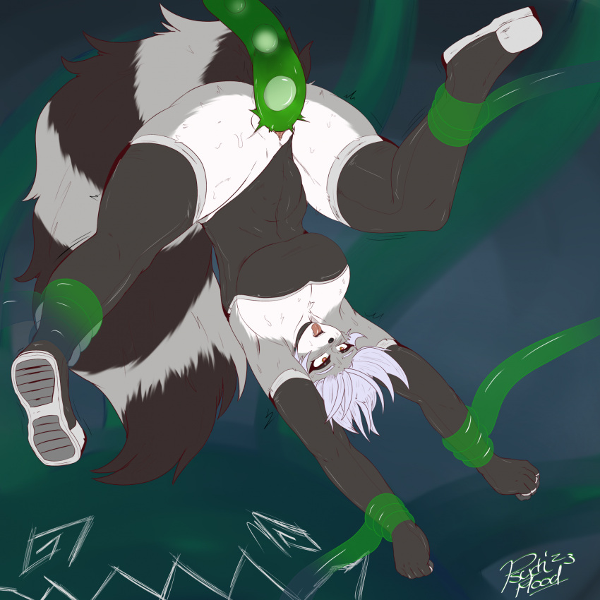 Rule 34 Ahe Gao Anthro Big Breasts Black Arm Warmers Black Body Black