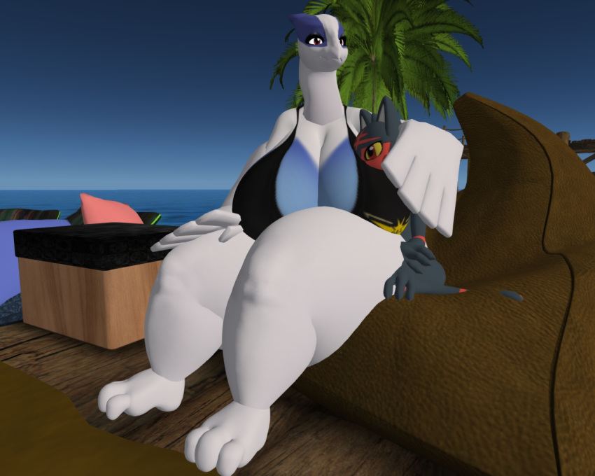 Rule 34 Anthro Big Breasts Breasts Fat Ferialexonar Litten Lugia