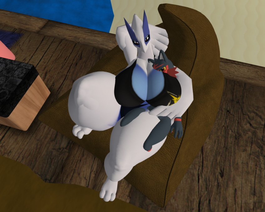 Rule 34 Anthro Big Breasts Breasts Fat Ferialexonar Litten Lugia