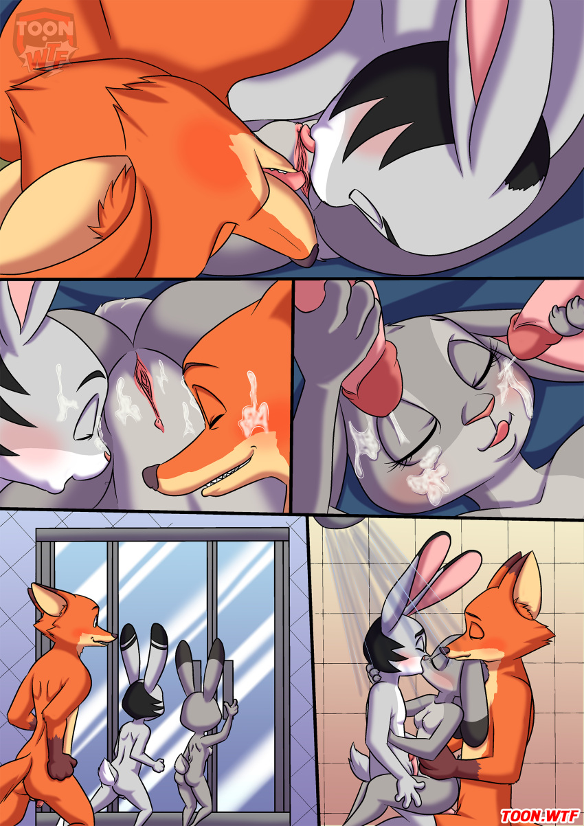 Rule 34 A Fun Threesome Comic Anthro Bbmbbf Comic Disney Furry Jack