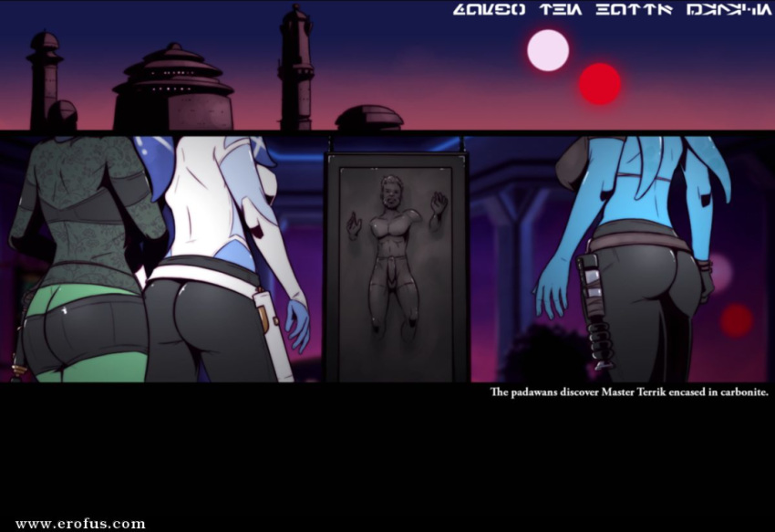 Rule 34 Alenya Hirani Alien Carbonite Dave Cheung Head Out Of Frame Kelana Rin Mirialan Star